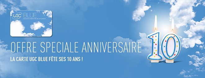 La Carte UGC BLUE fête ses 10 ans ! | UGC Pro